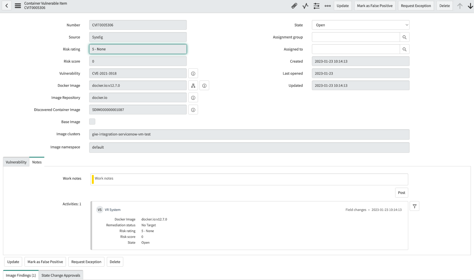ServiceNowとSysdigでコンテナ脆弱性の解決時間を短縮します – Sysdig