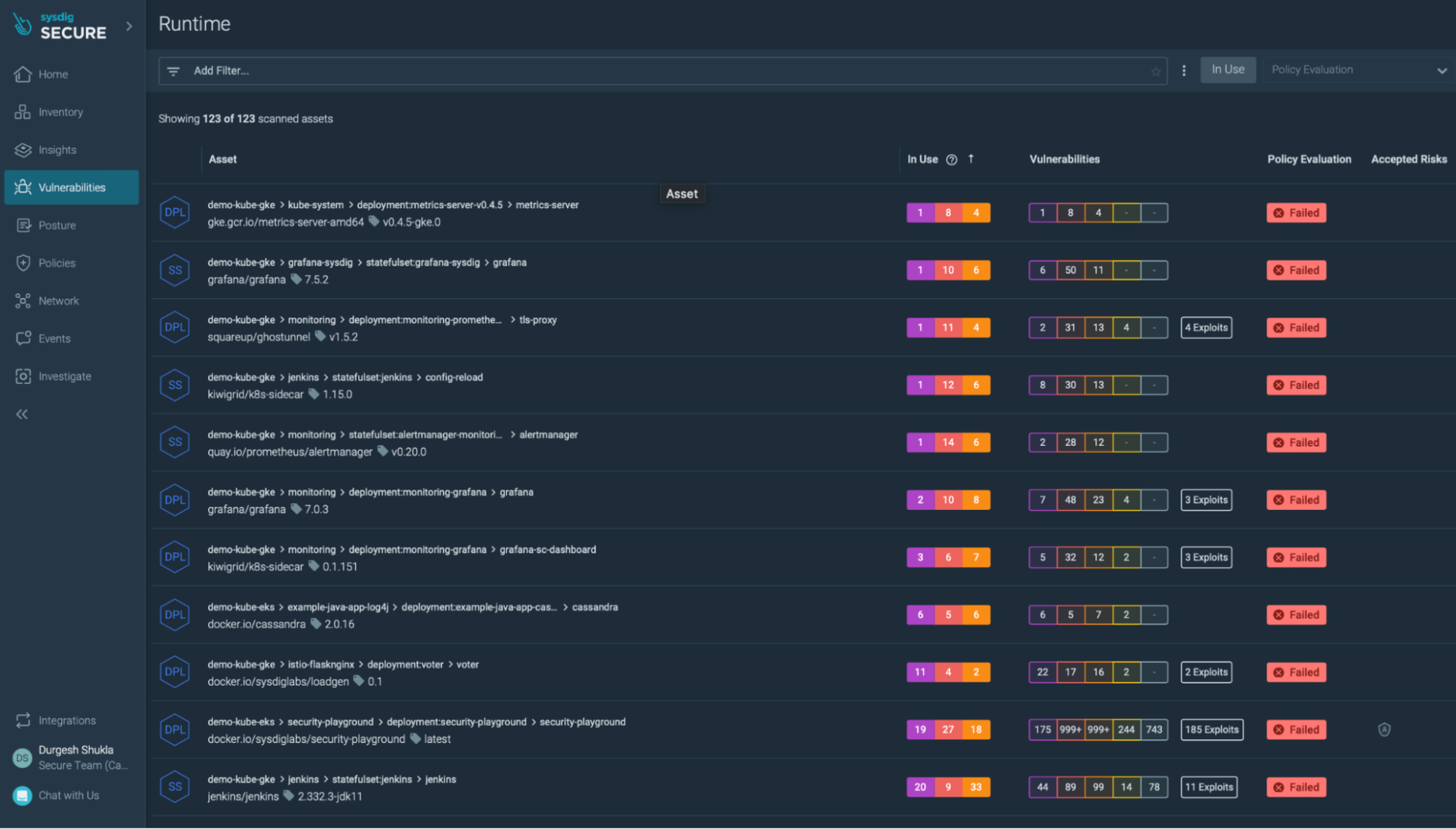 ServiceNowとSysdigでコンテナ脆弱性の解決時間を短縮します – Sysdig