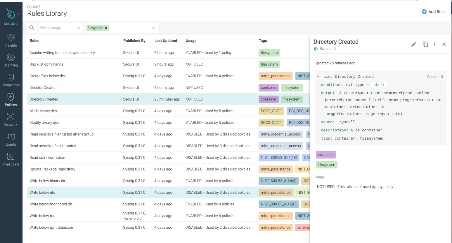 Kubernetesにおけるセキュリティ侵害指標ioc トップ10 Sysdig
