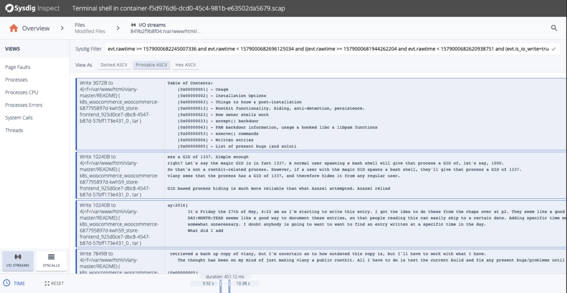Kubernetesにおけるセキュリティ侵害指標ioc トップ10 Sysdig