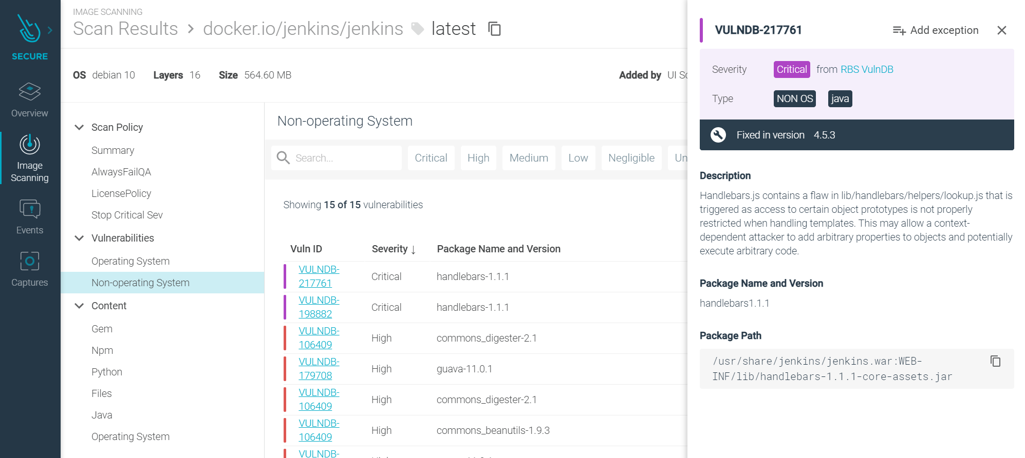 Sysdigの新機能 - 2021年3月 – Sysdig