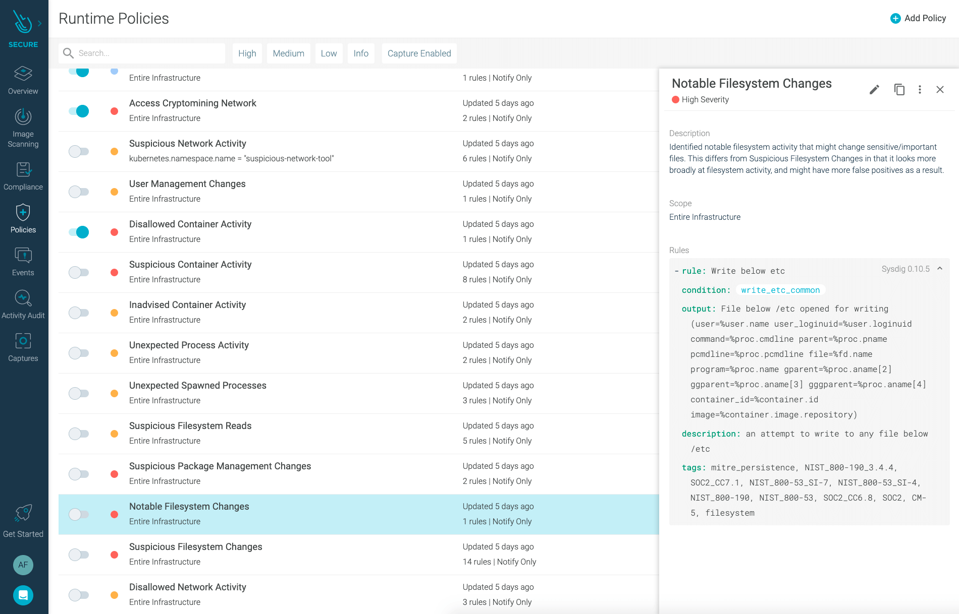 Falco Open-Source Cloud-Native Security Project | Sysdig