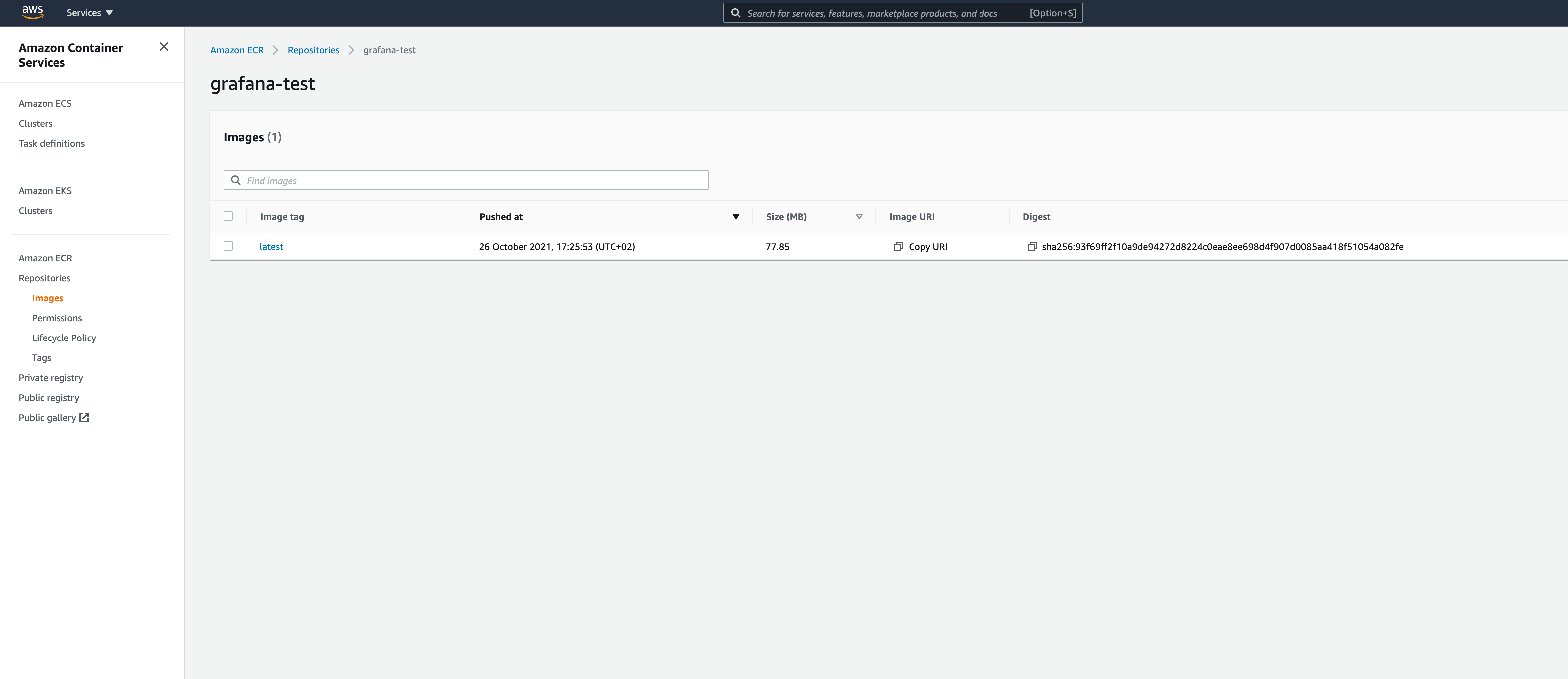 Sysdig SecureによるAWS ECRスキャン – Sysdig